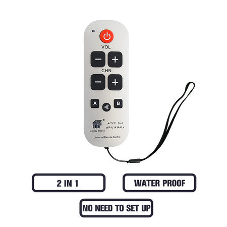 Big Button Simple TV Remote Universal Large Button Remote Control for ...